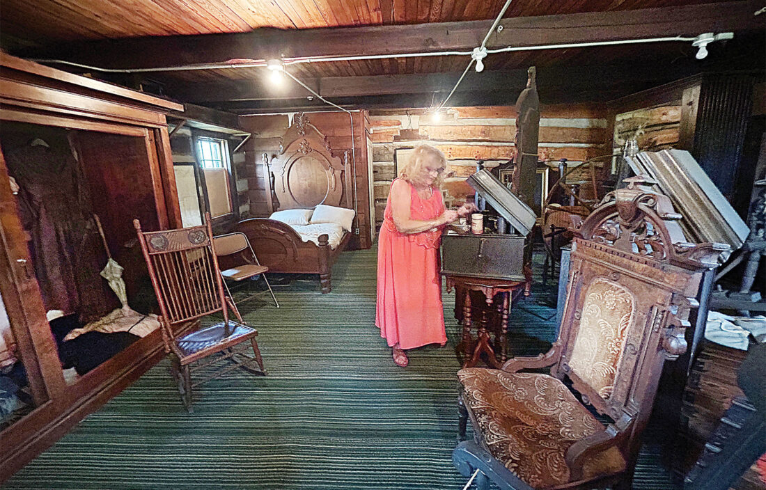 Local residents tour Henry Cooper Cabin during open house | News ...